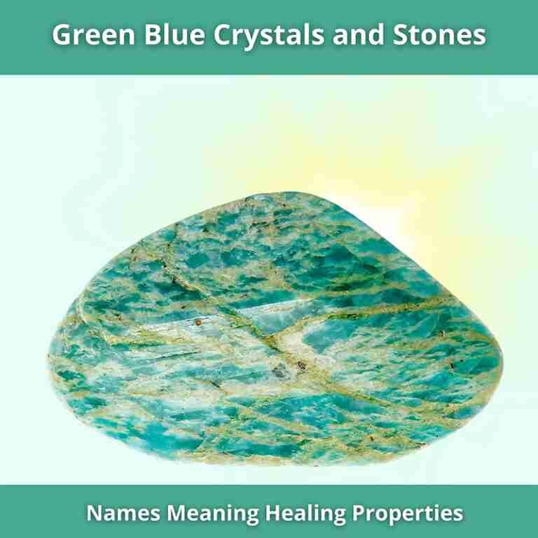 Green and White, Crystals and Stones-Meaning-Healing Properties-Names ...