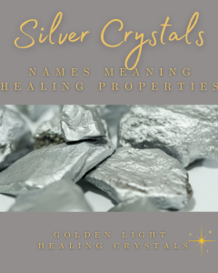 Silver Crystals and Stones-Meaning-Healing Properties-Names - Golden ...