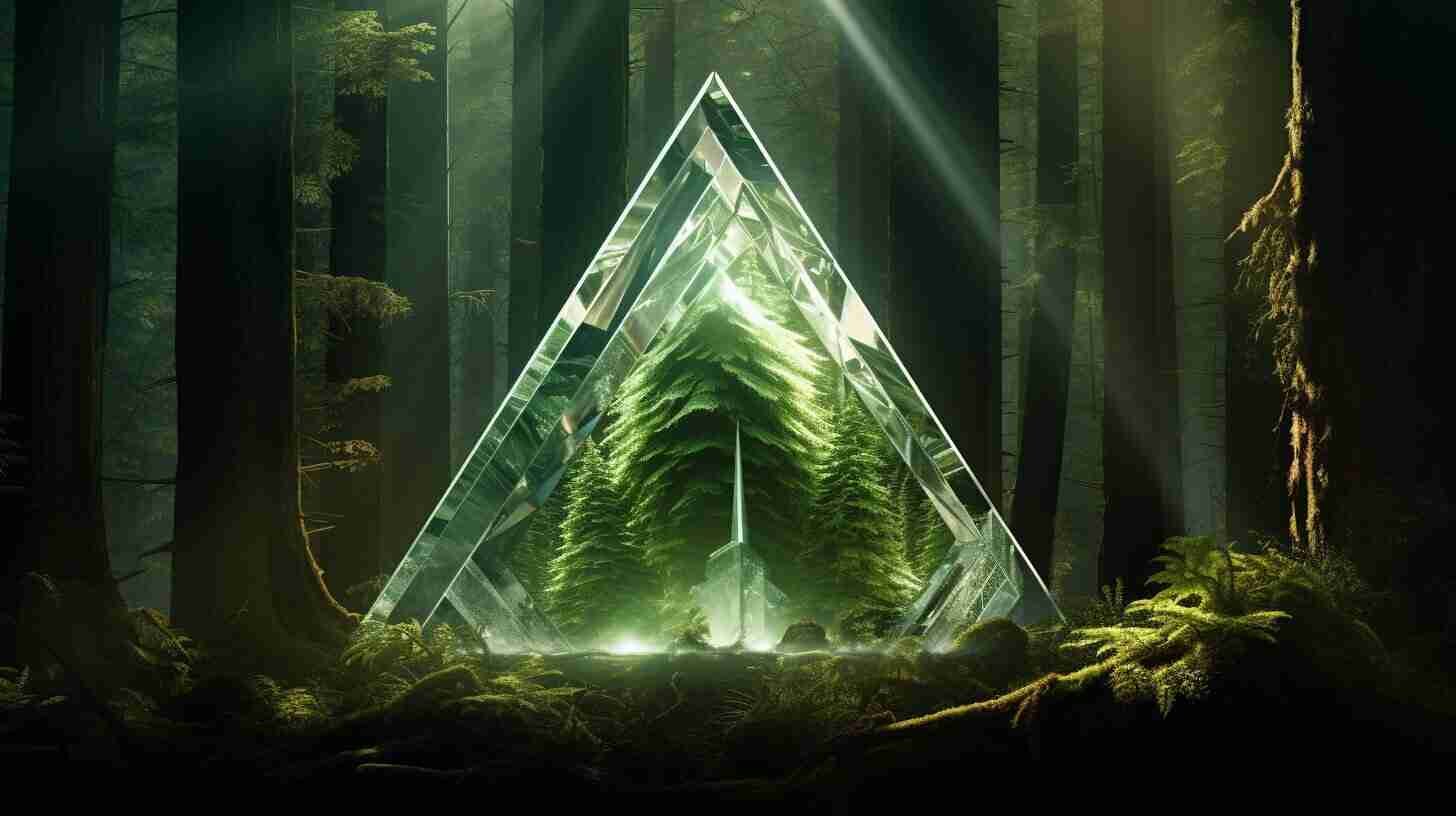 Green Crystals for Grounding