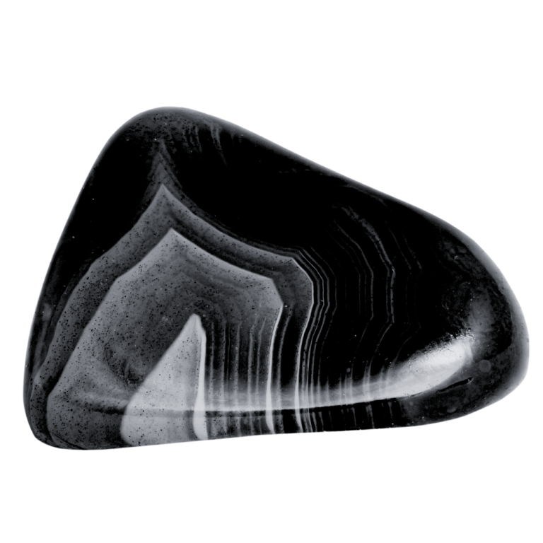Black Agate: Supreme Powers & Properties - Golden Light Healing Crystals