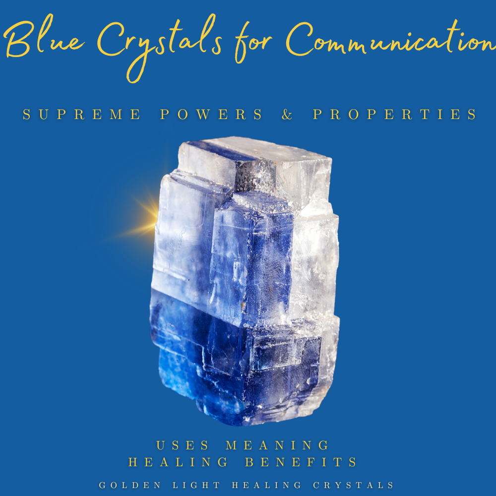 Blue Crystals for Inspiration
