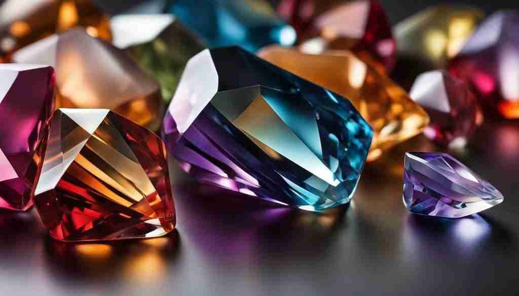 What crystals Cannot sit together?
