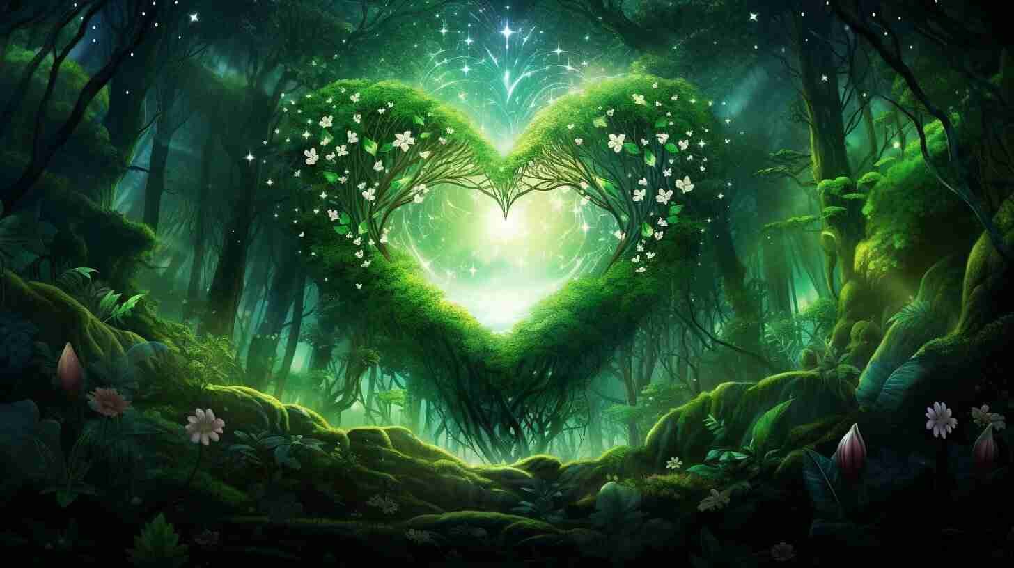 Green Crystals for Love