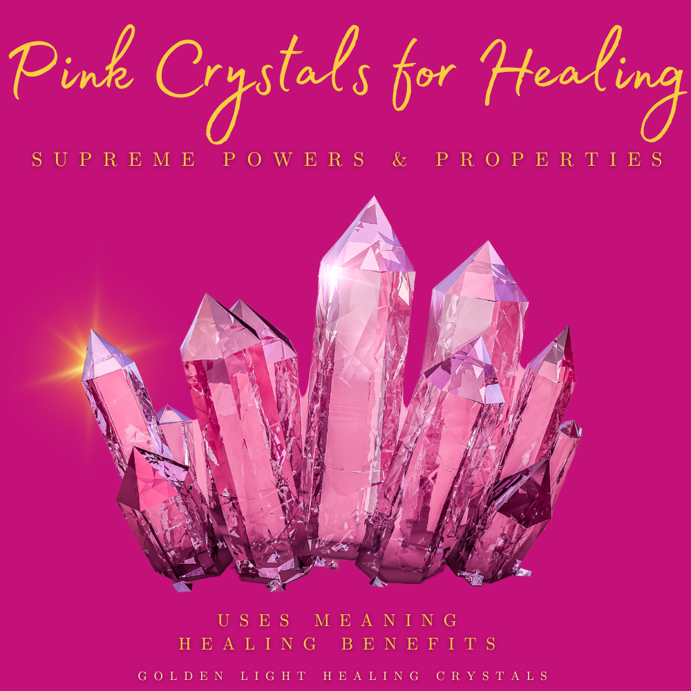 Pink Crystals for Anxiety