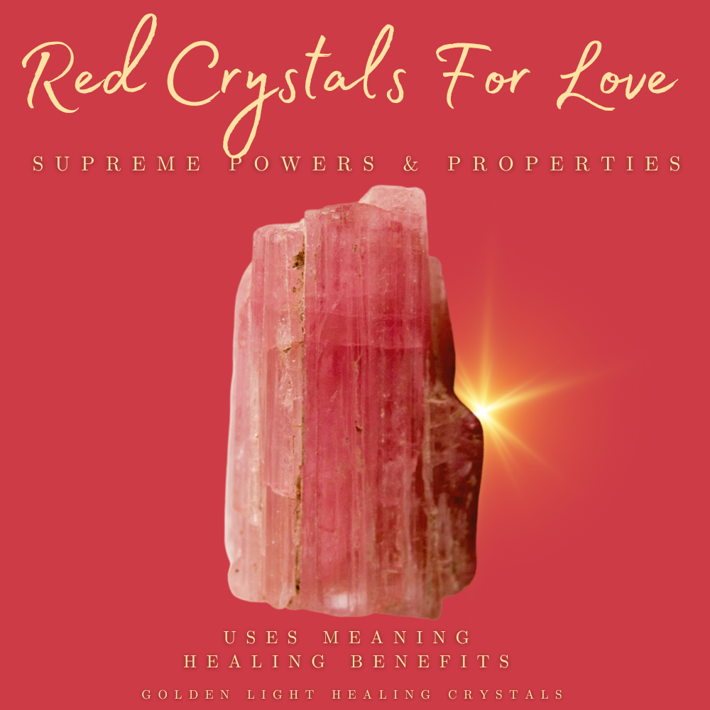 Red Crystals for Grounding