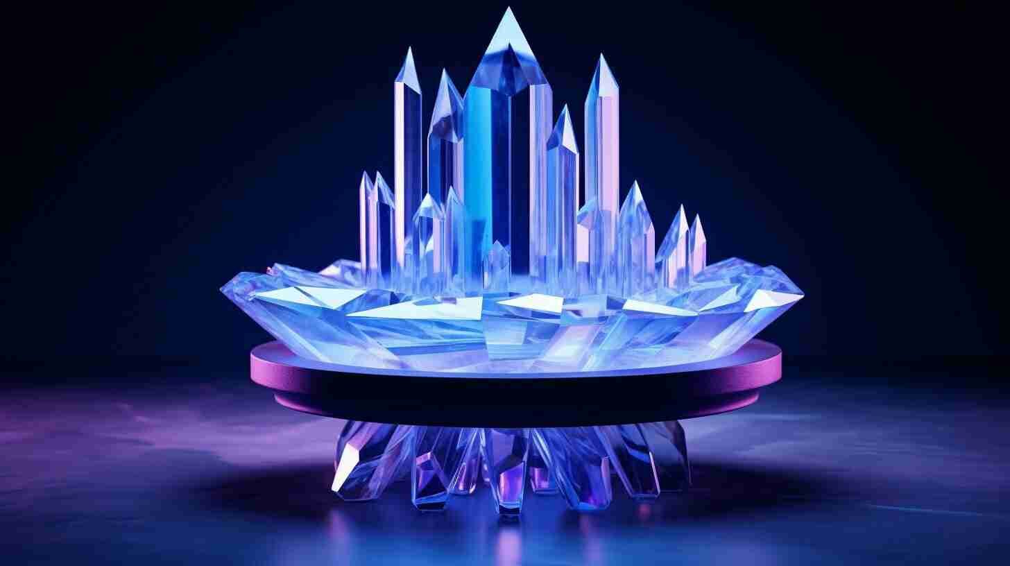 Blue Crystals for Success