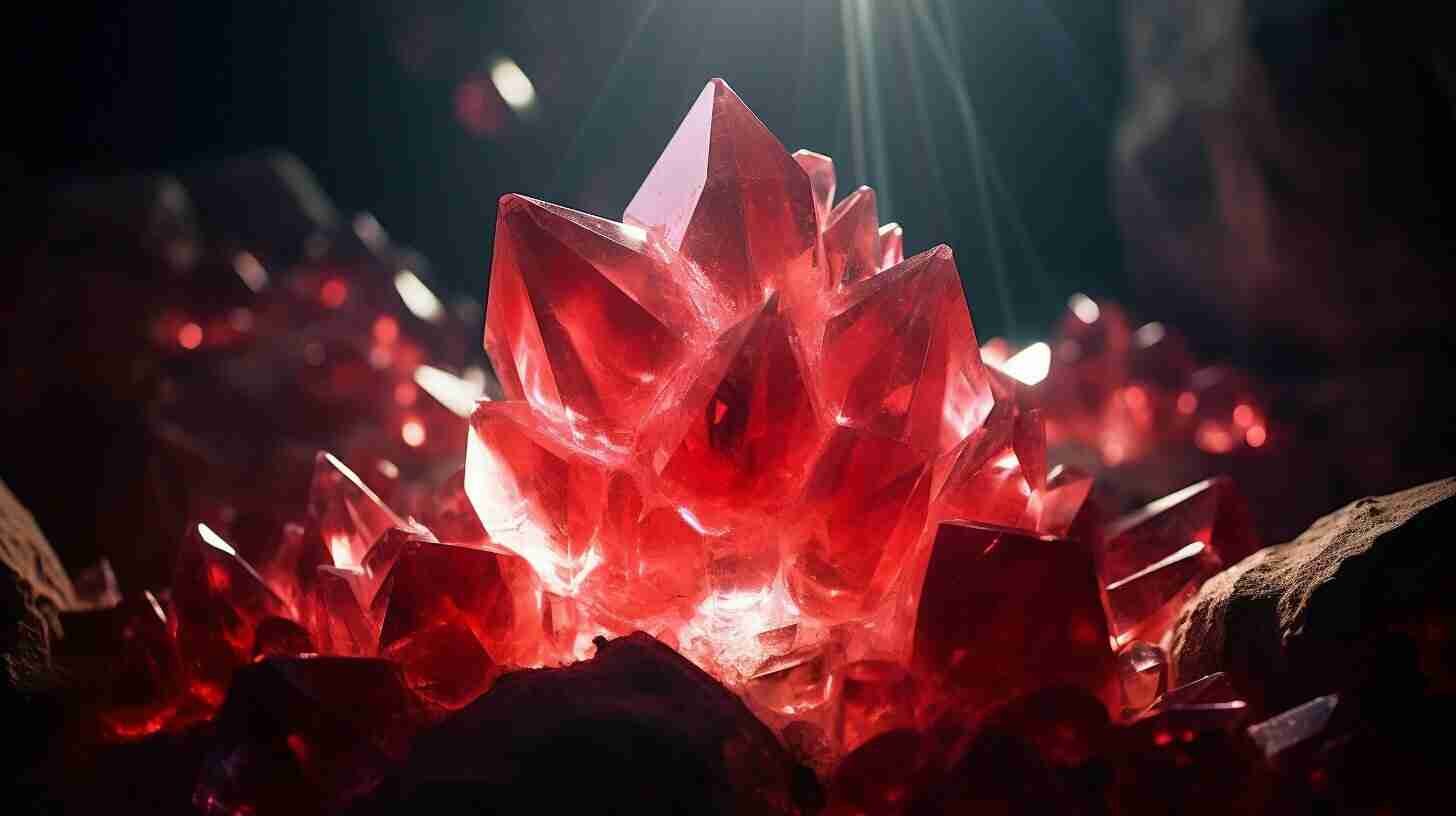 Red Crystals for Protection