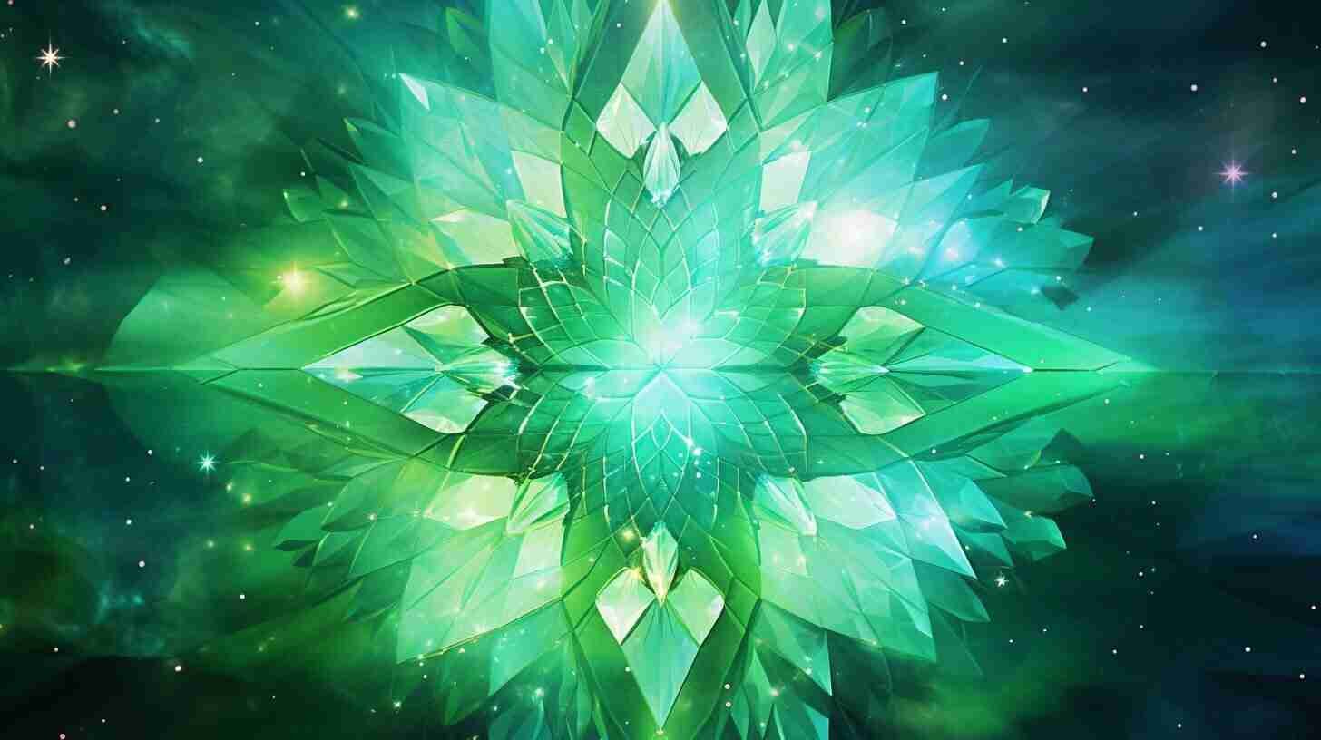 Green Crystals for Healing