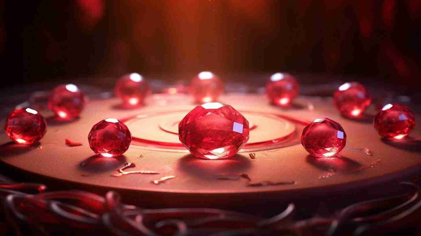 Red Crystals for Protection