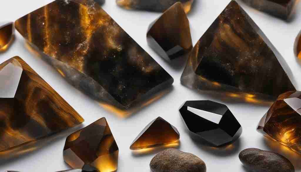 What crystals Cannot sit together?