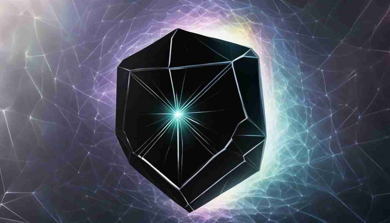 Black Crystals For EMF Shield