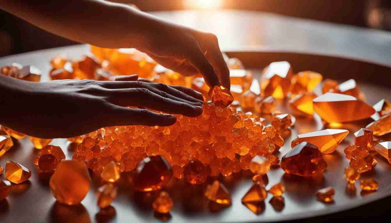 Orange Crystals For Love