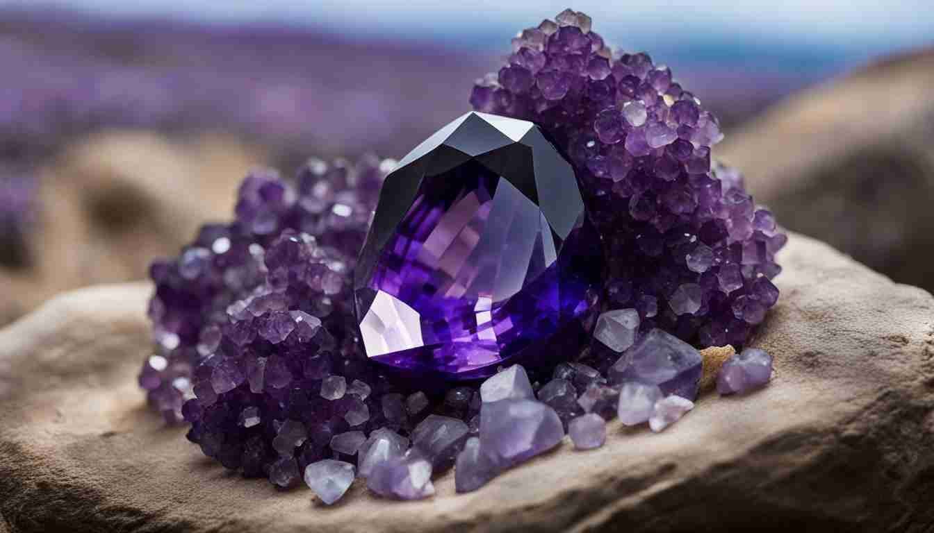 Purple Crystals for Spiritual Growth