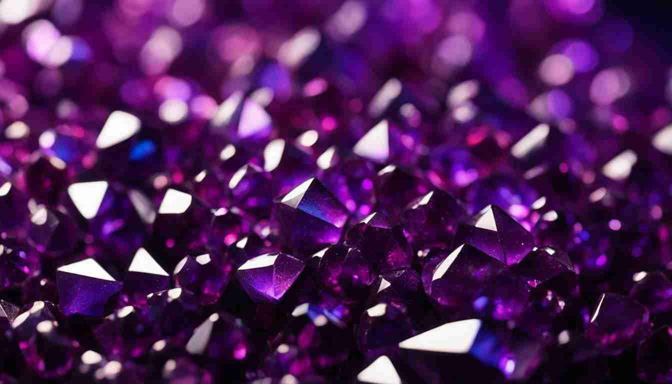 Purple Crystals for Third Eye Chakra Activation