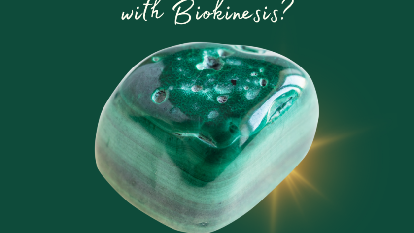 Which Crystals Can Be Associated with Biokinesis?