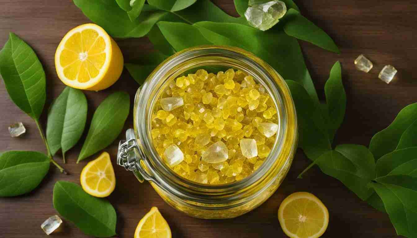 Yellow Crystals for Digestive Health