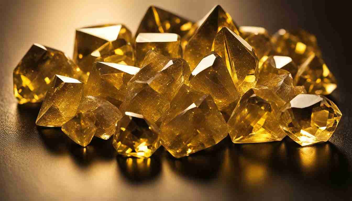 Yellow Crystals for Inner Strength