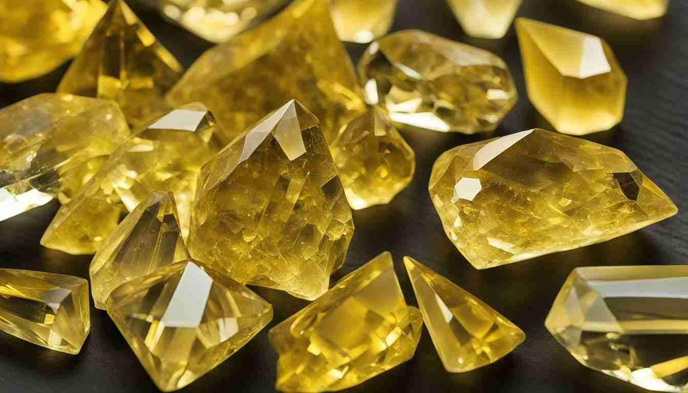 Yellow Crystals for Emotional Healing