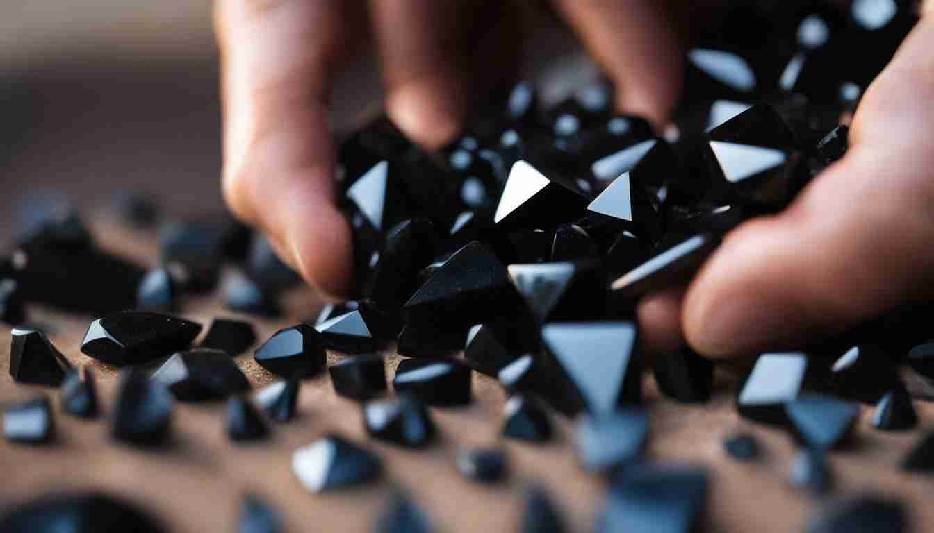 Black Crystals For Self-Control