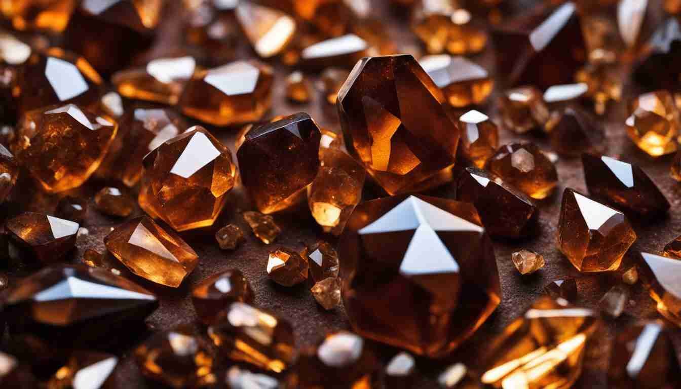 Brown Crystals For Guidance