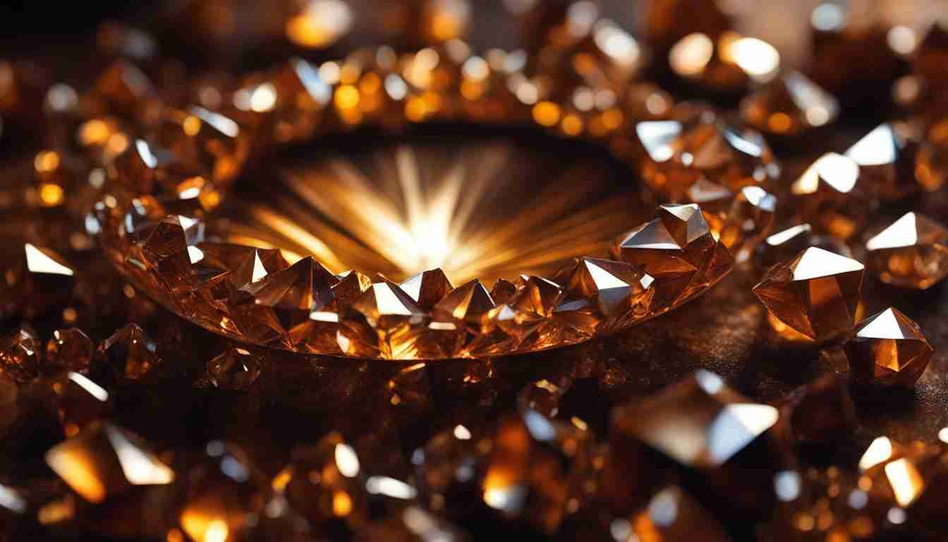 Brown Crystals For Stability