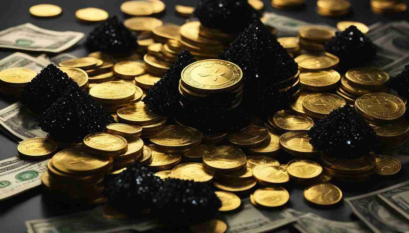 Black Crystals For Wealth