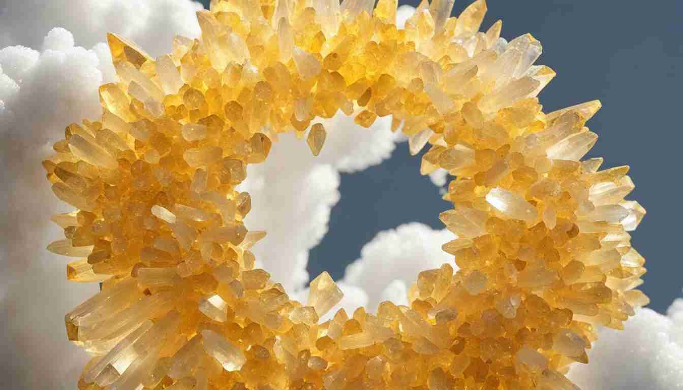 Yellow Crystals For Success