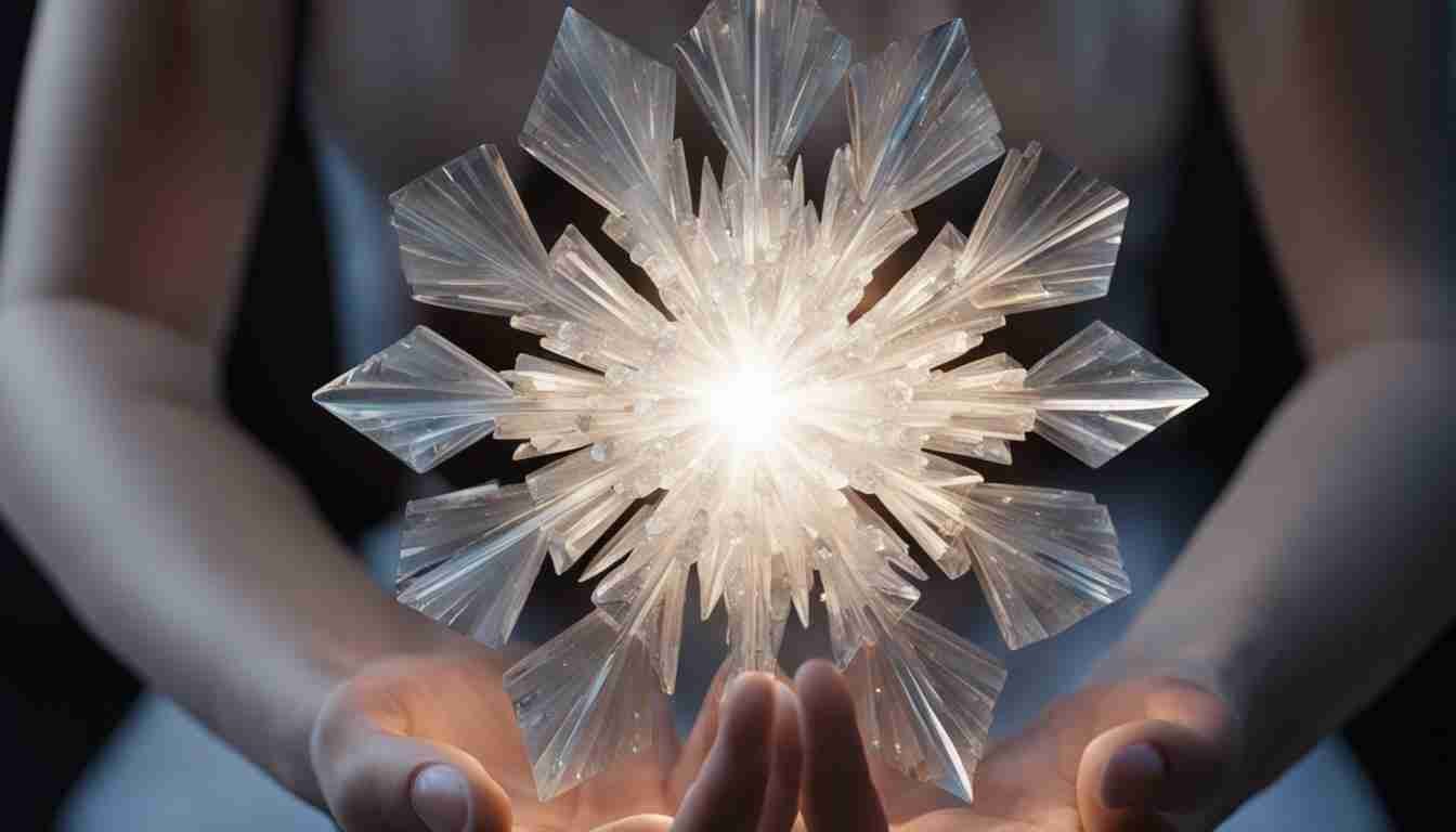 White Crystals for Strengthening Aura
