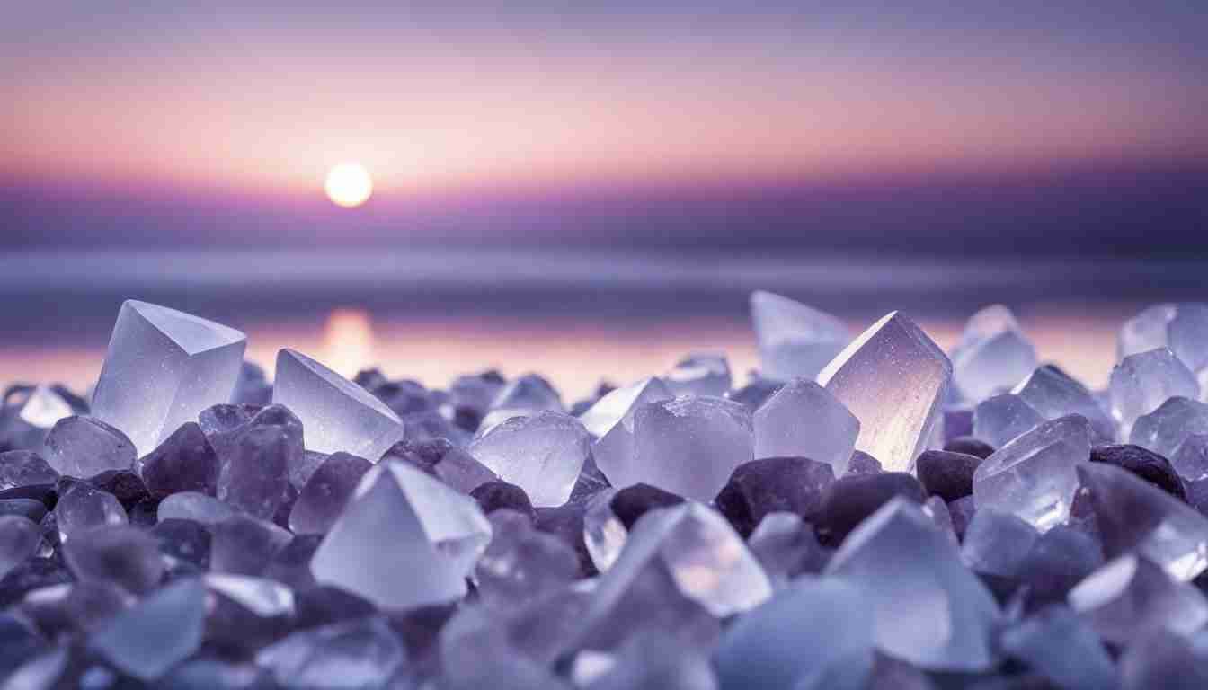 White Crystals for Purification of Intentions