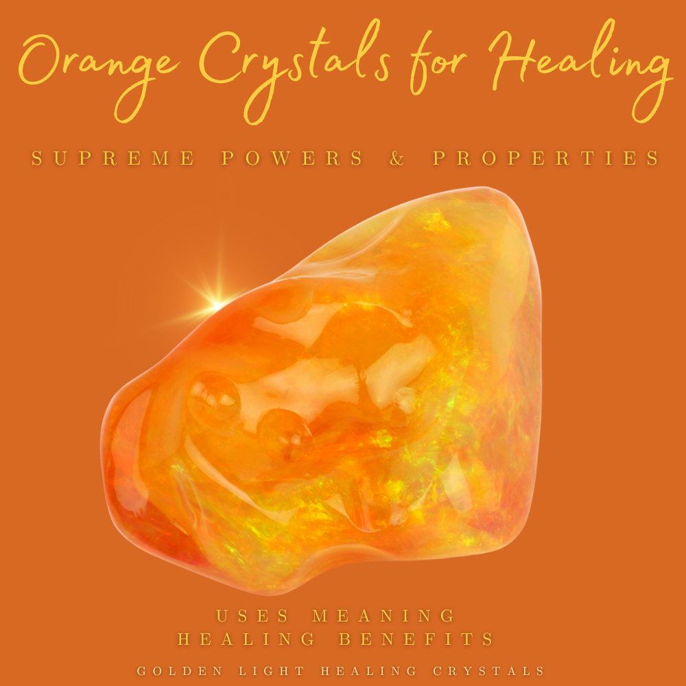 Orange Crystals For Inspiration