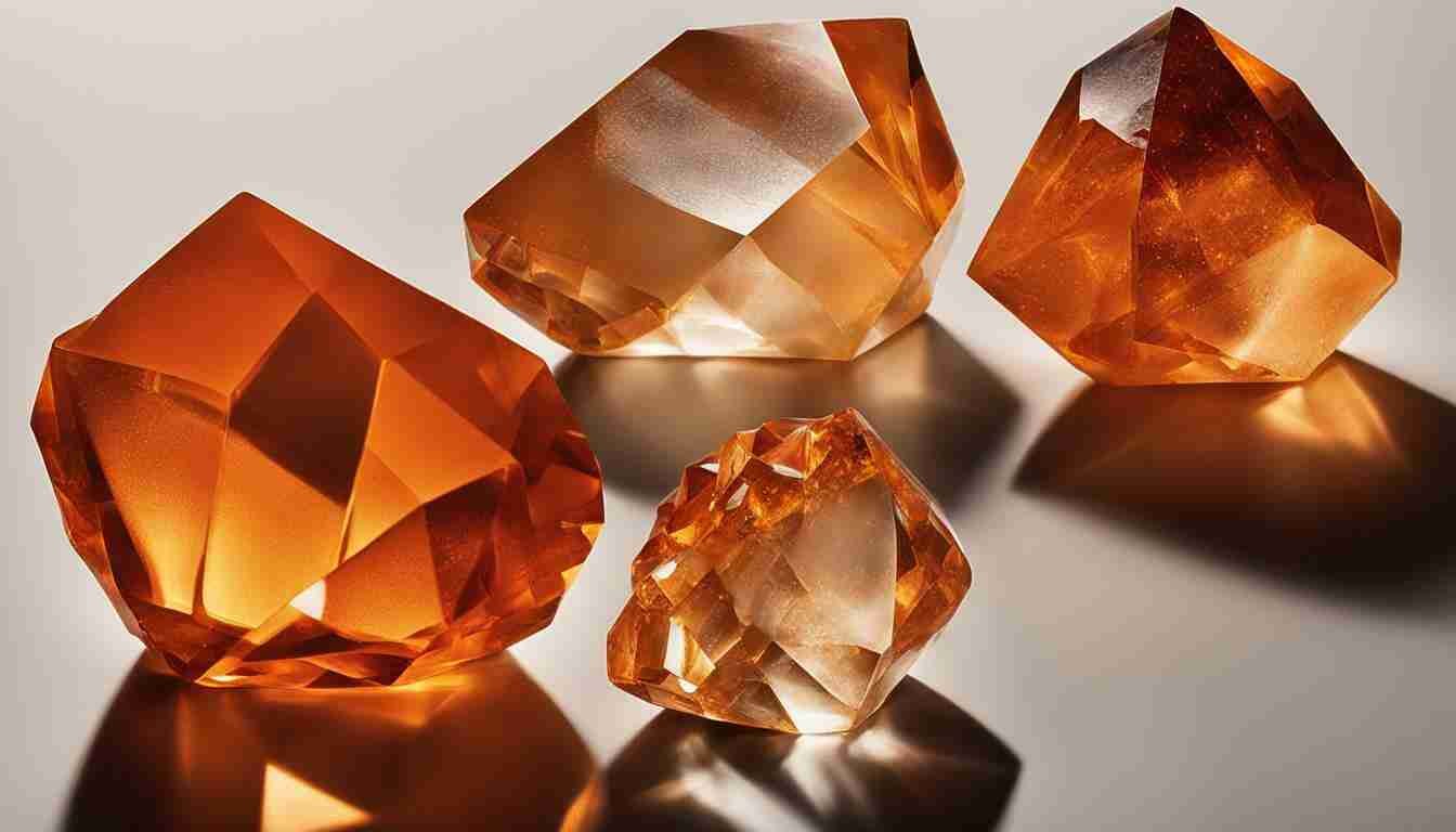 Orange Crystals For Communication