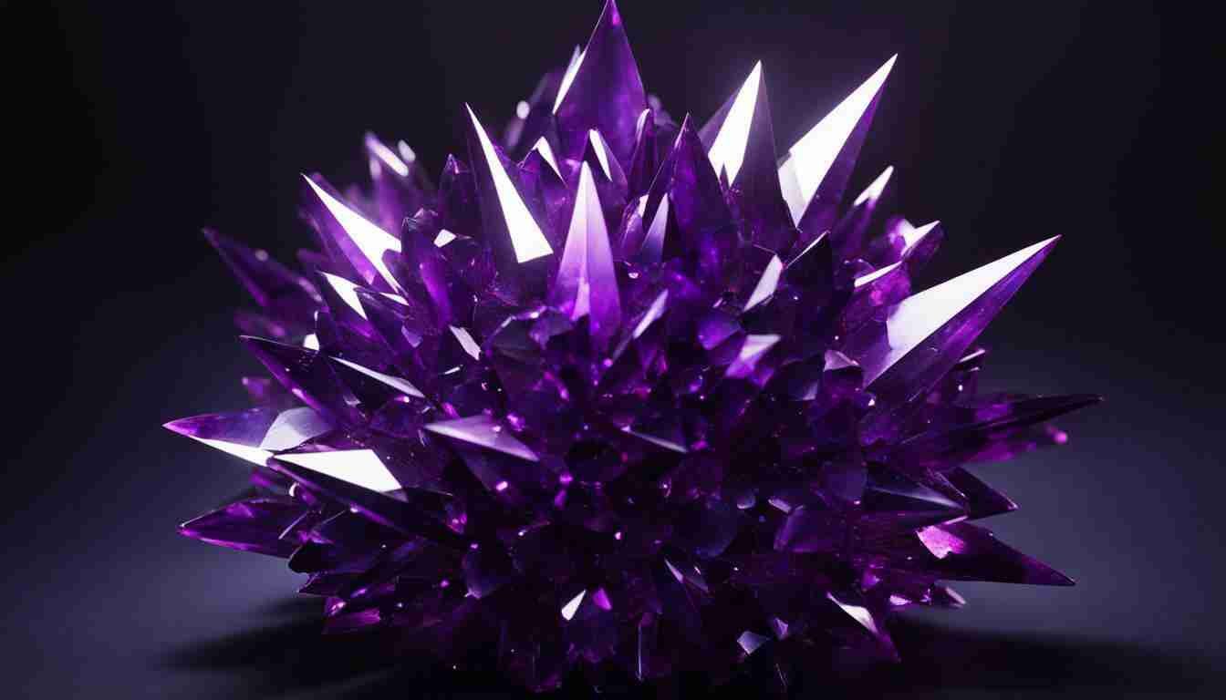 Purple Crystals for Mental Clarity