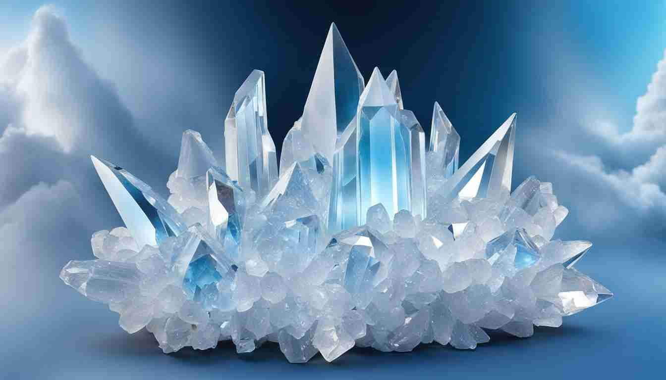 White Crystals for Strengthening Aura