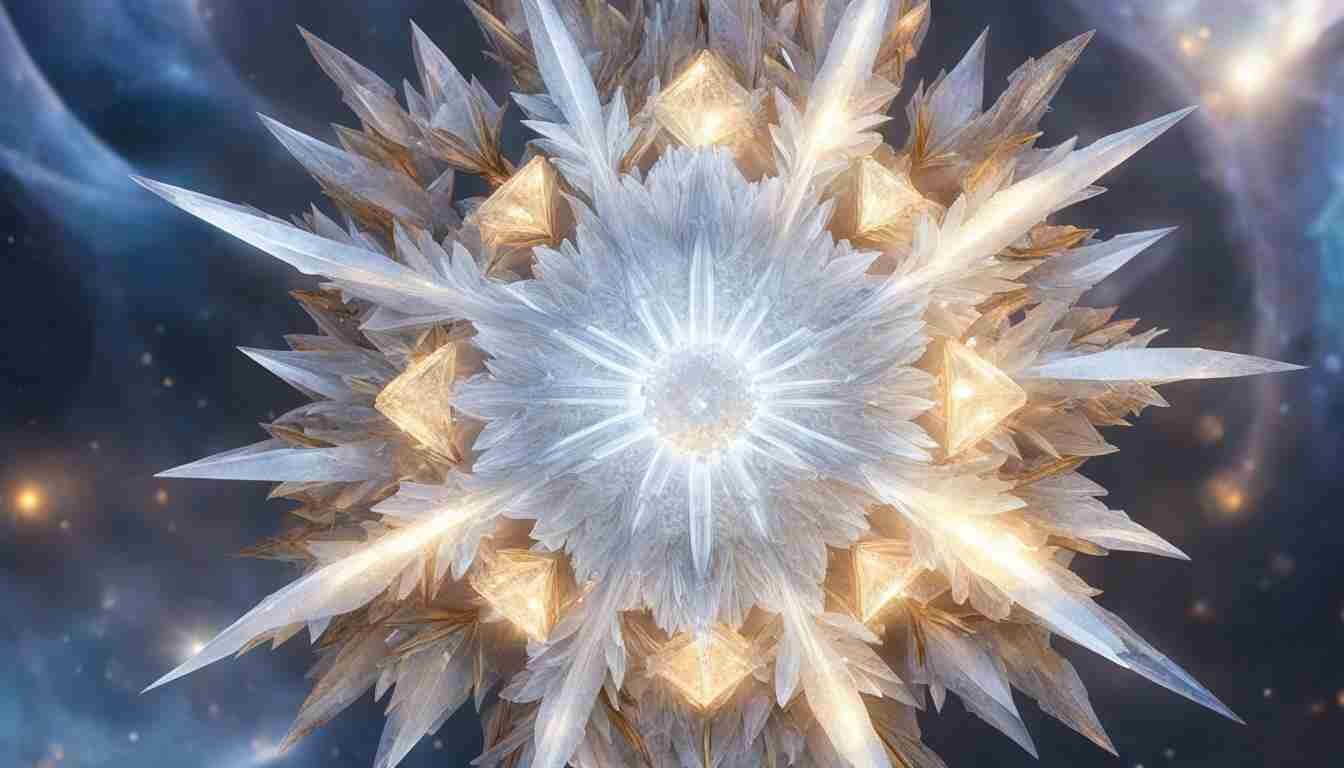 White Crystals for Strengthening Aura