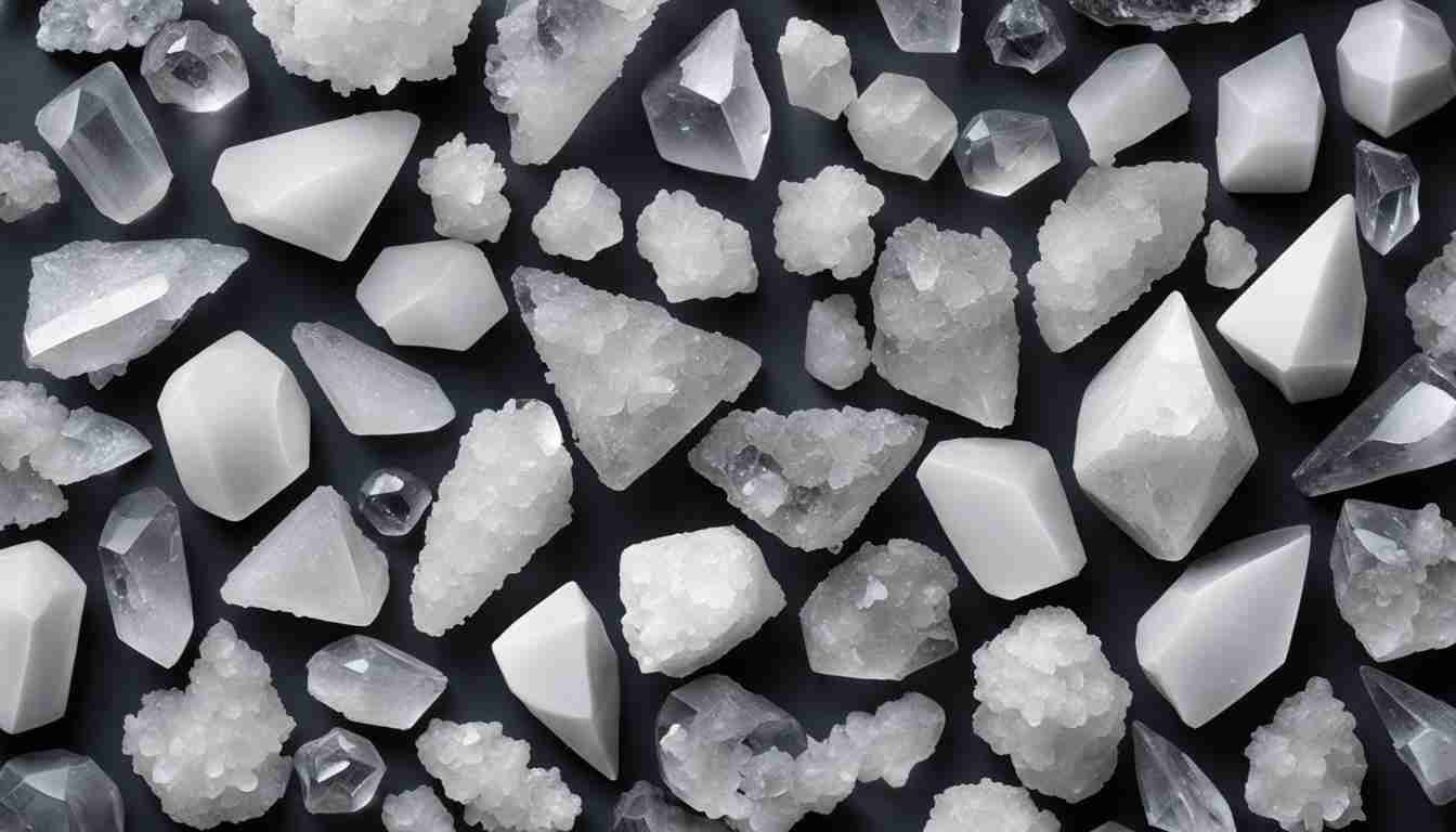 White Crystals for Purity and Cleansing
