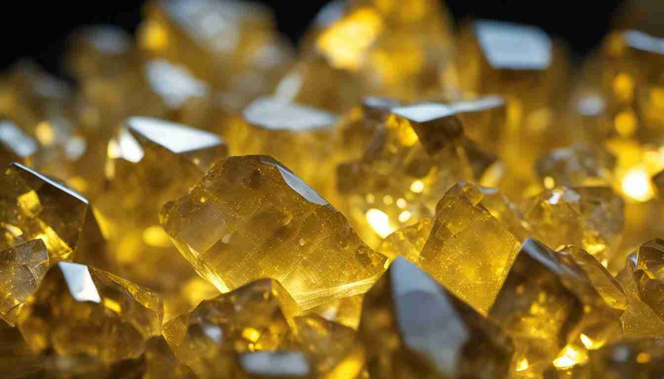 Yellow Crystals For Energy