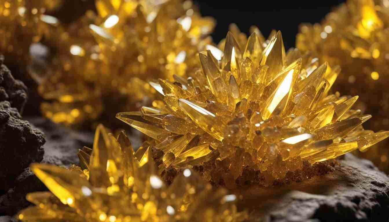 Yellow Crystals for Digestive Health