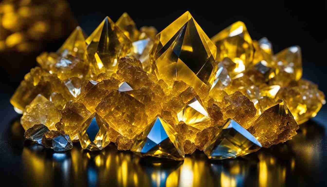 Yellow Crystals For Success