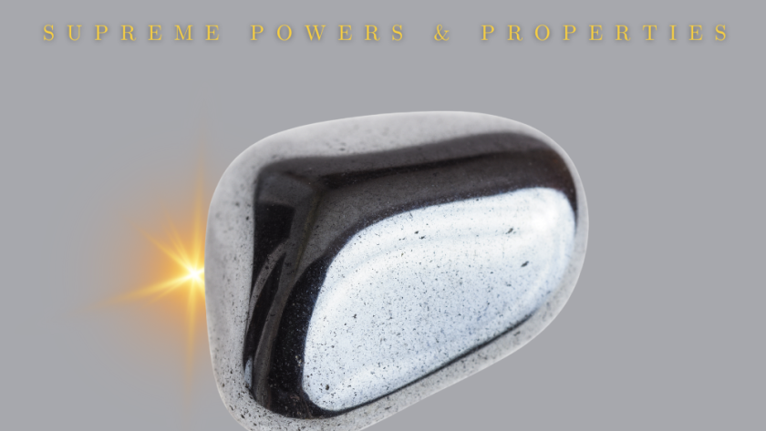 Black Crystals For EMF Shield