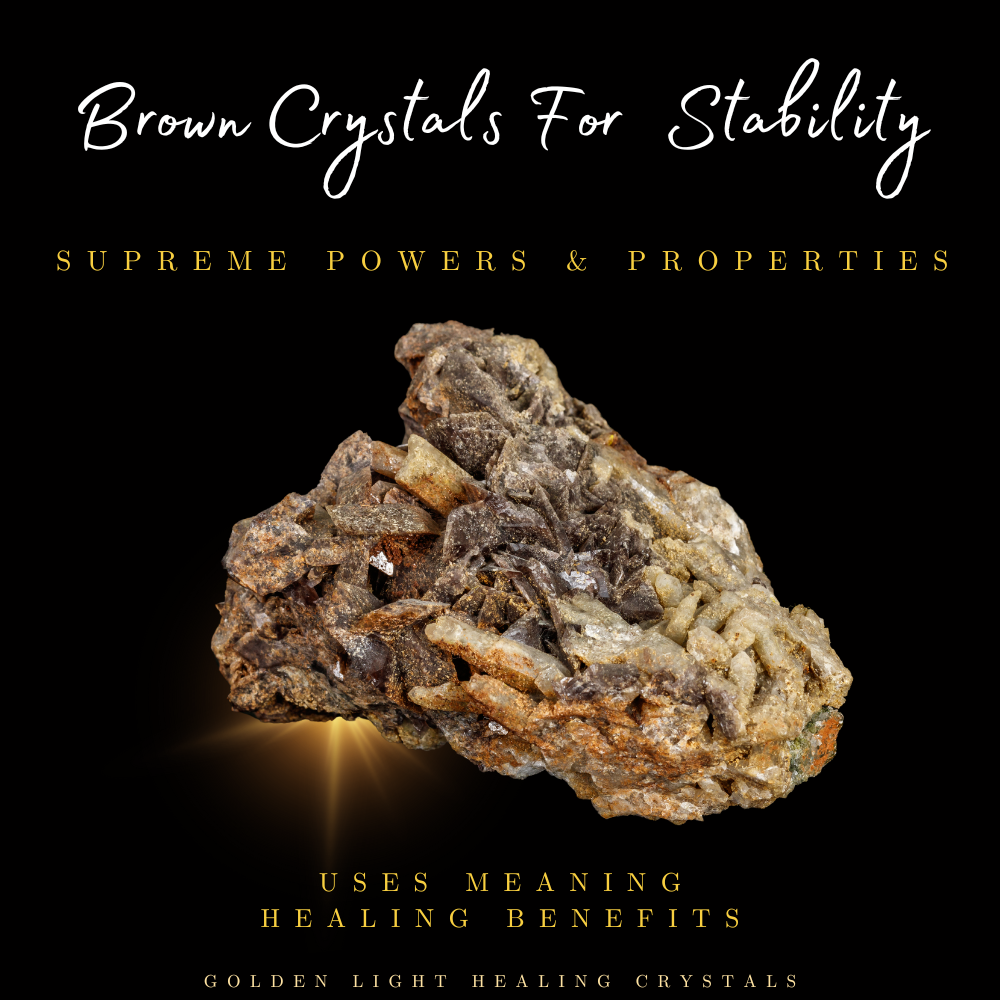Brown Crystals For Confidence