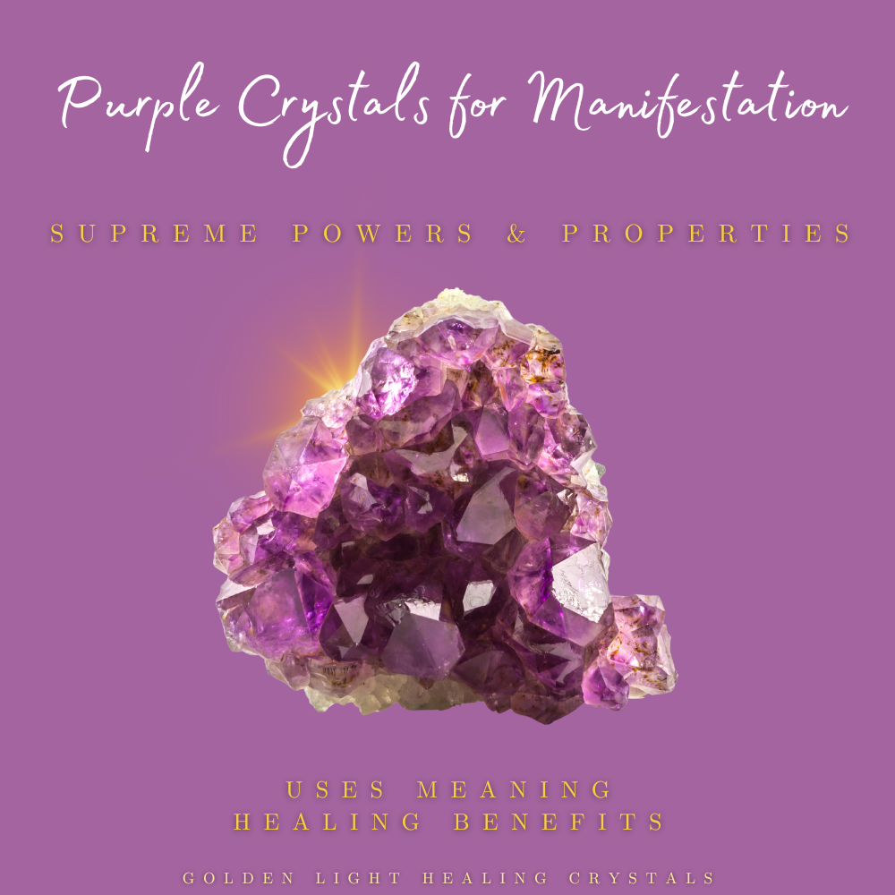 Purple Crystals for Communication with Spirit Guides