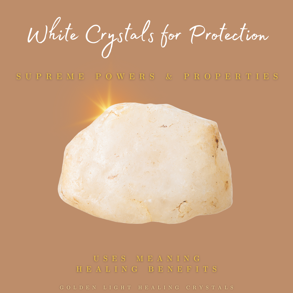 White Crystals for Spiritual Connection
