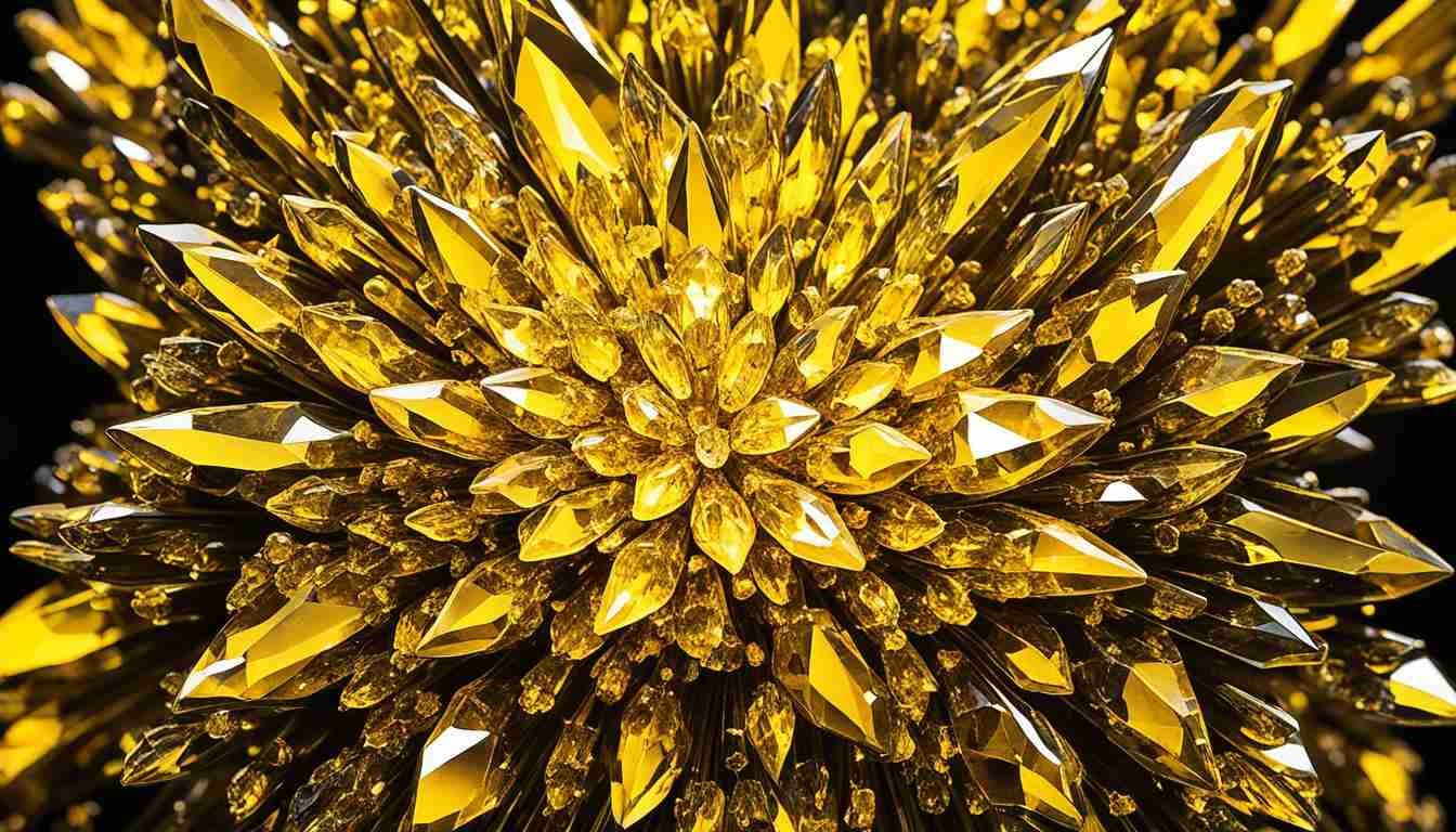 Yellow Crystals For Confidence and Courage