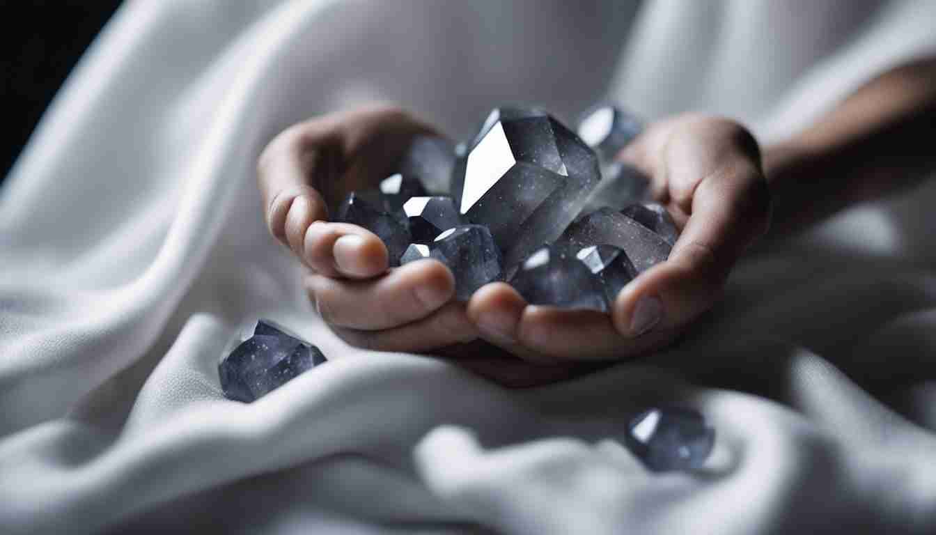 Grey Crystals For Meditation