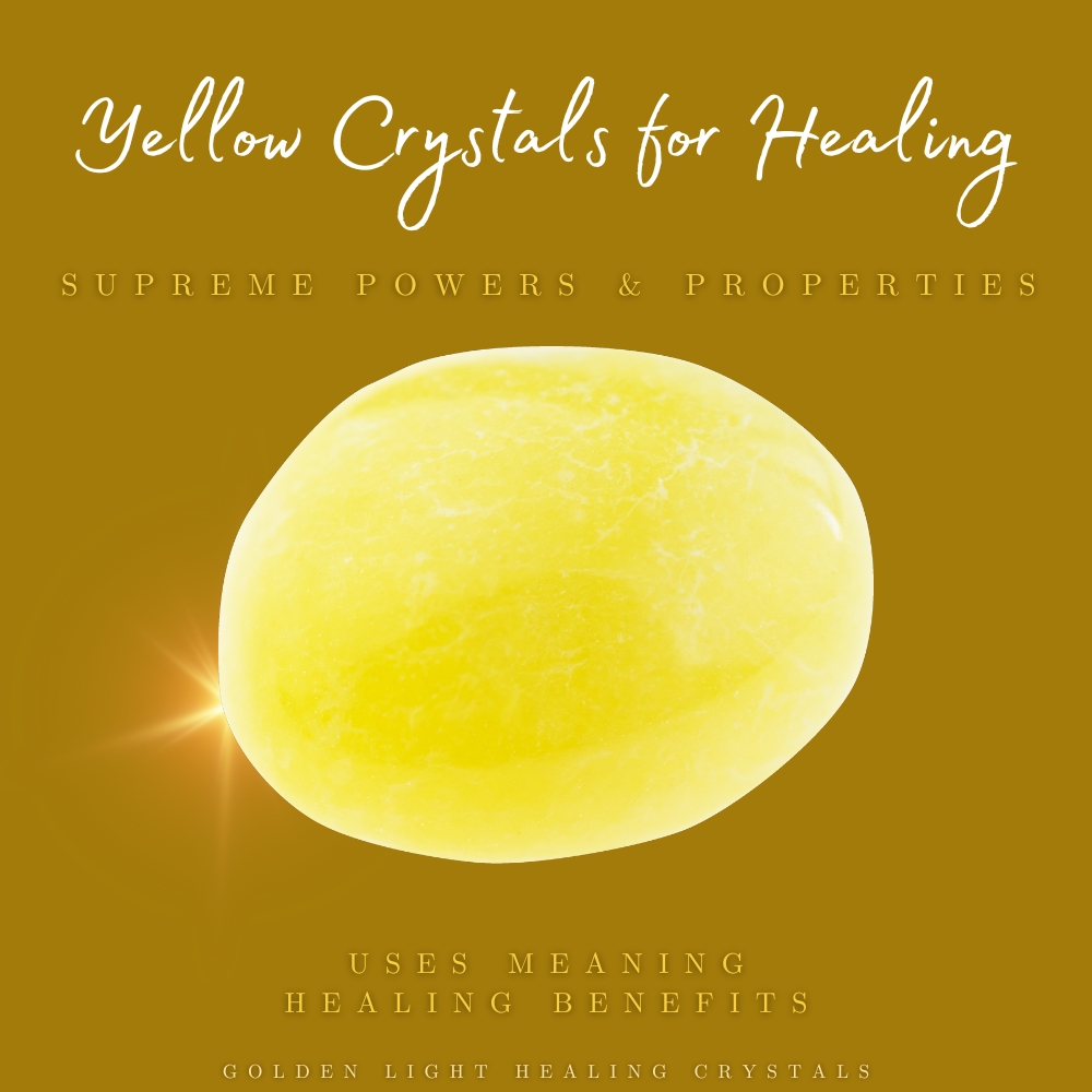 Yellow Crystals for Inner Strength