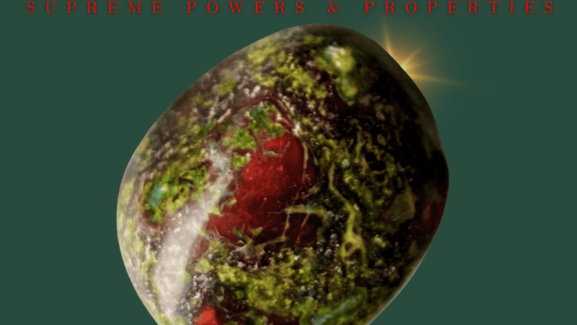 7 Red Green Gemstones and Crystals - Crystal Meanings and Shop